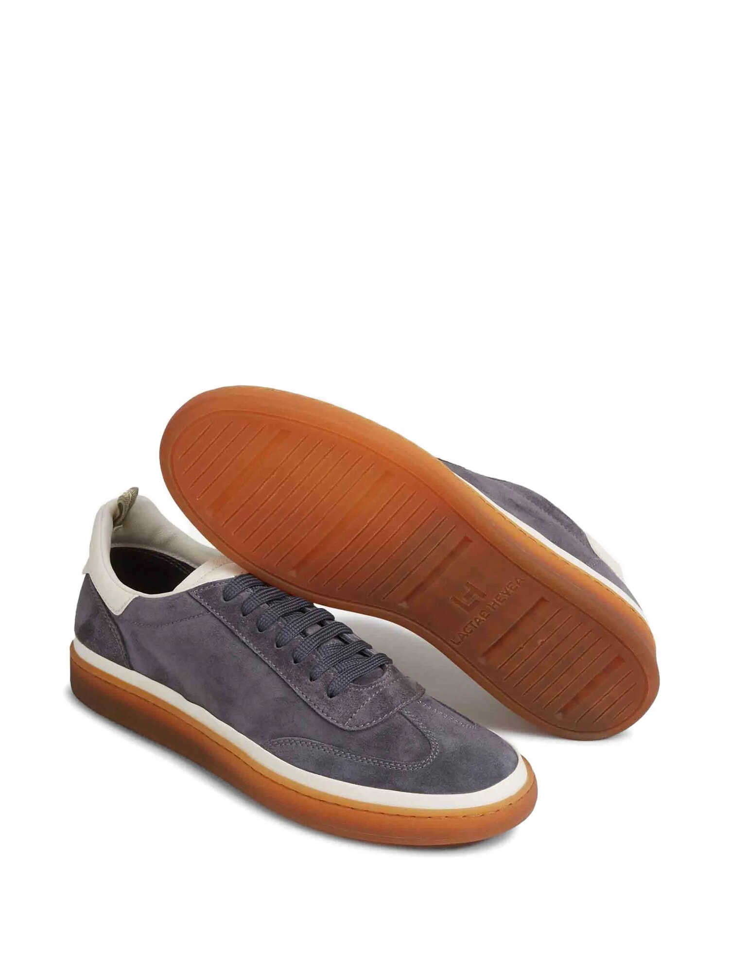 Кроссовки Officine creative Suede lace-up sneakers, размер 42, blue — фото 1