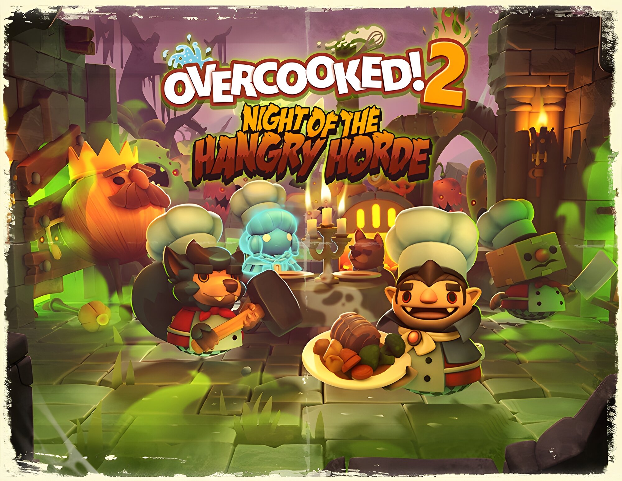 Overcooked! 2 - Night of the Hangry Horde, Team 17 Software, цифровая версия, Steam (Для платформы PC)