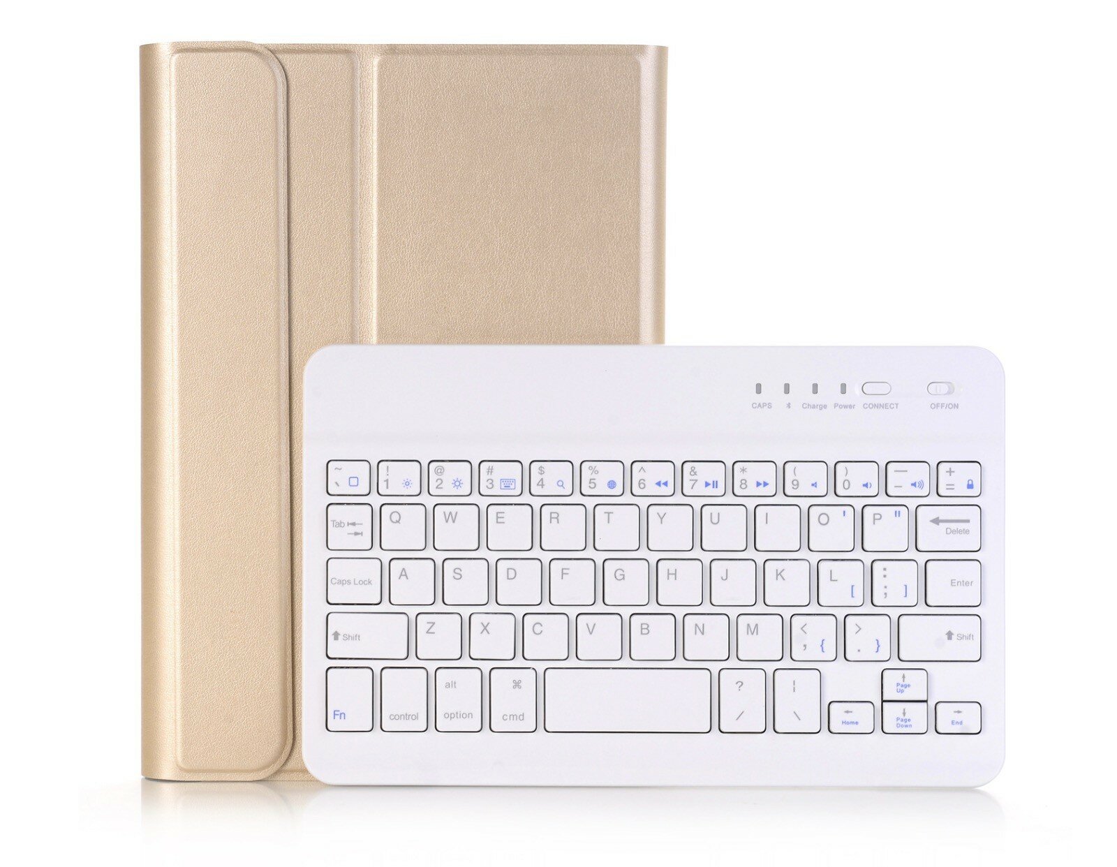 Клавиатура MyPads Bluetooth с кожаным чехлом для Samsung Galaxy Tab A 8.0 (2019) SM-T290/T295