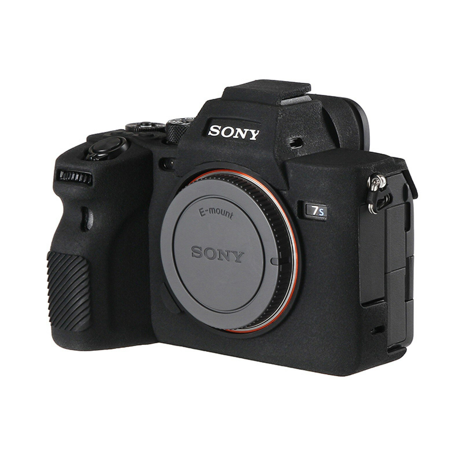 Противоударный силиконовый чехол MyPads Antiurto для фотоаппарата Sony A7s III с точными вырезами