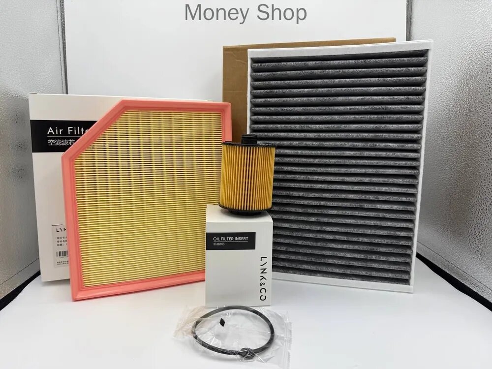 Набор для ТО для Lynk & Co 09 (Фильтры масляный, воздушный, салонный) - Money Shop — фото 1