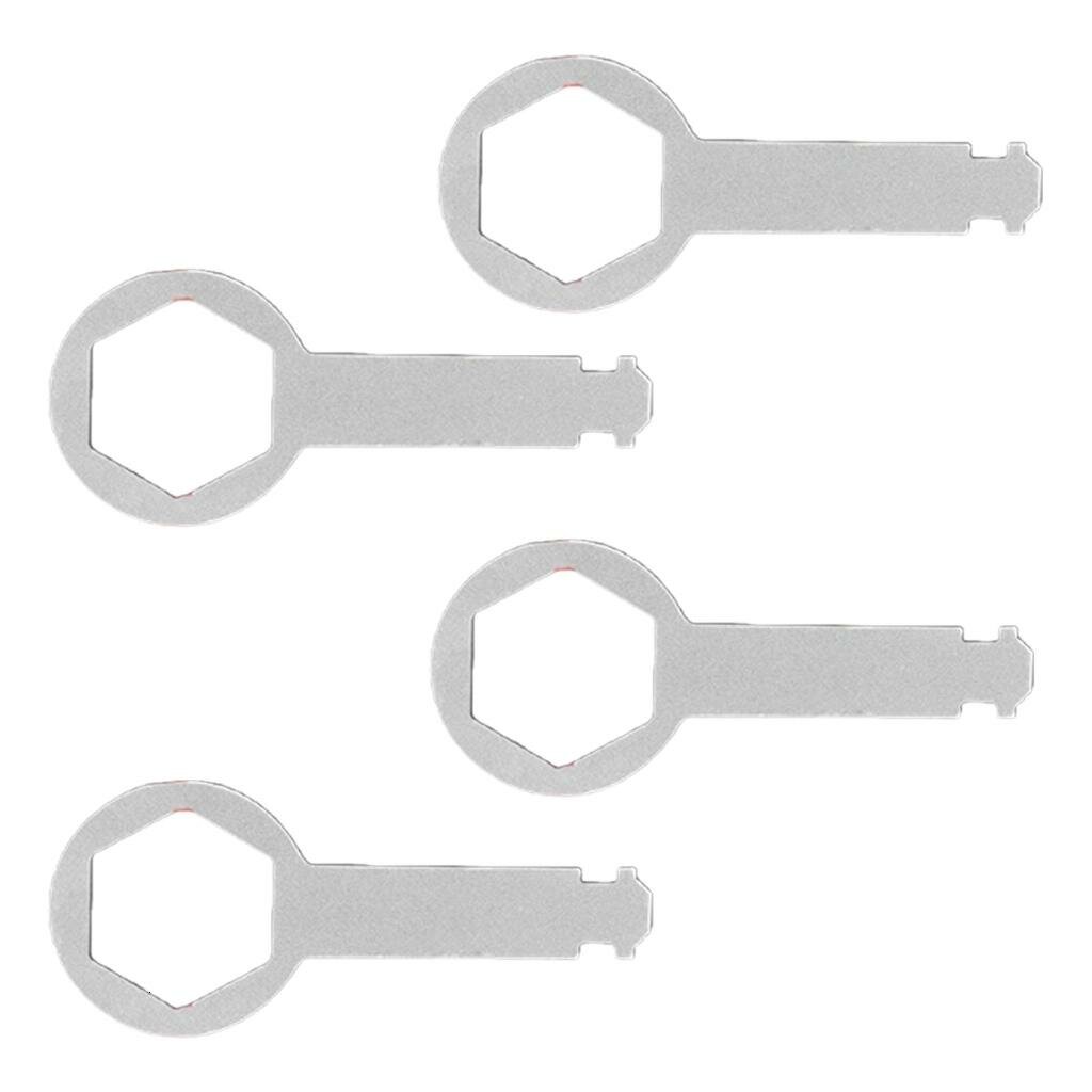 Набор из 4 ключей для демонтажа автомагнитол, 60mm