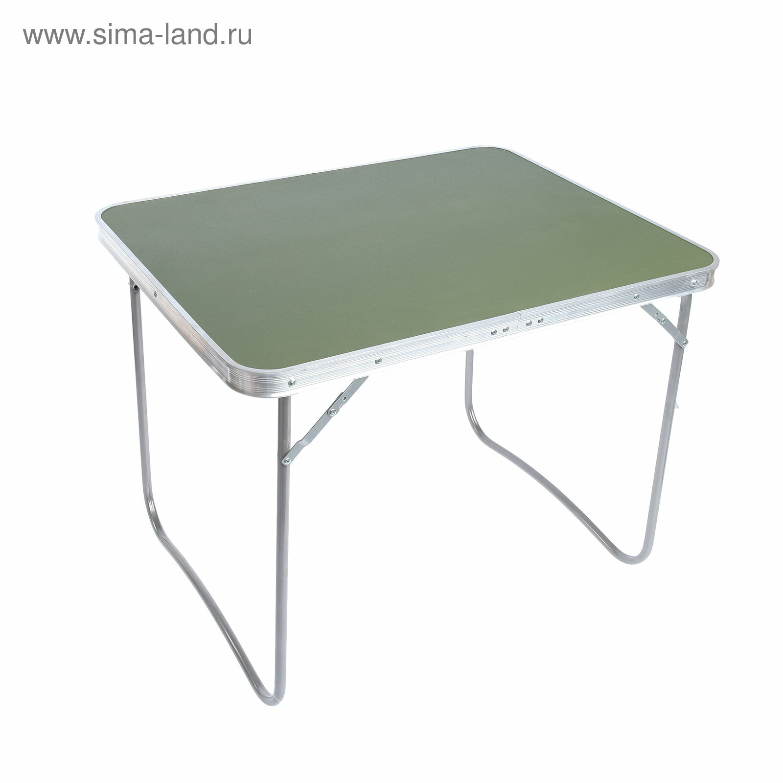 Стол складной ССТ-4, 78.5x60.2x61 см, цвет хаки, цвет: зелёный