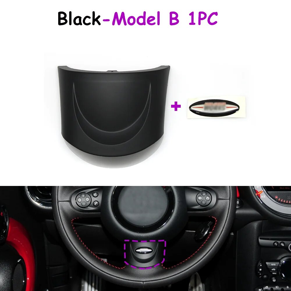 Накладка на руль Mini Black - Model B 1PC