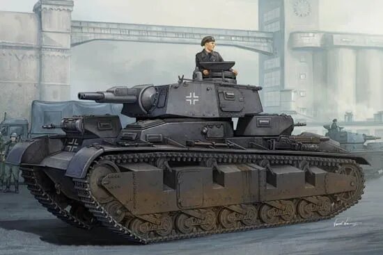 1/35 Немецкие танки нбфз Panzer III-V Сборочная модель Танк