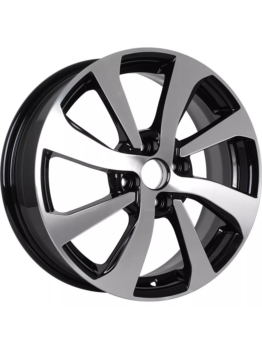 КС893 (ZV 16_Vesta) R16 4x100 ET50 D60.1 Черный с полировкой