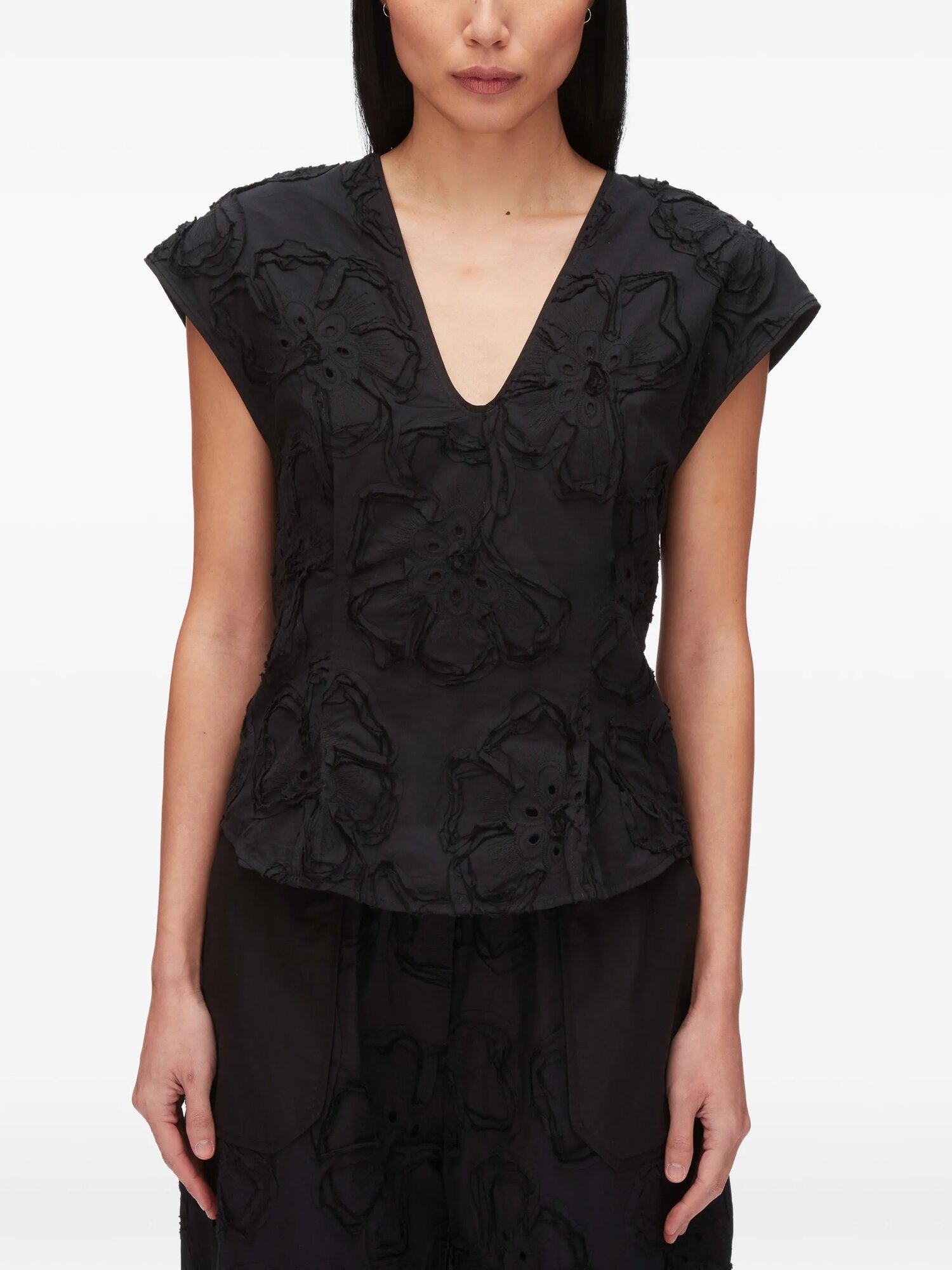 Блуза 3.1 Phillip Lim V-, размер 2 — фото 1