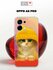 Силиконовый чехол на Oppo A6 Pro / Оппо A6 Про с принтом Котёнок