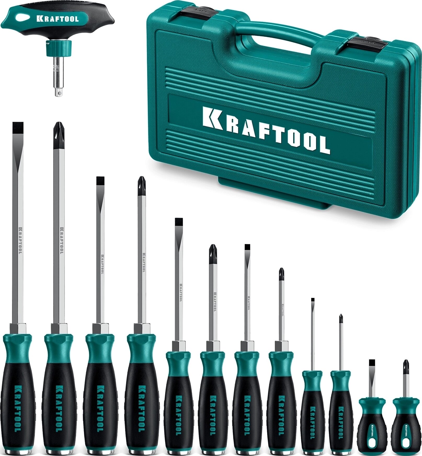 Набор ударных отверток KRAFTOOL 25035