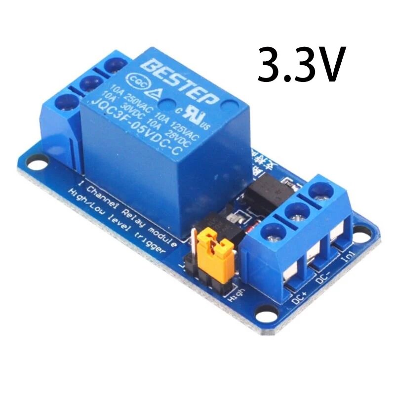 Релейный модуль 1-канальный 3.3V