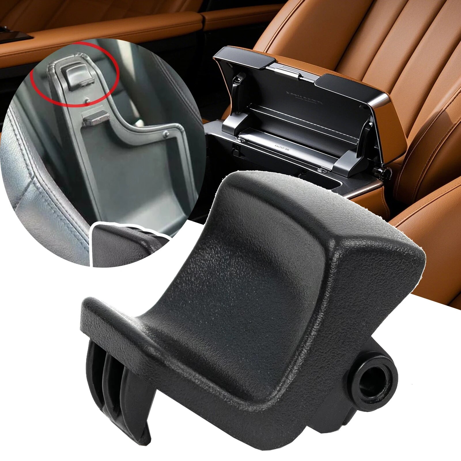 Для Mazda CX-5 KE 2013 2014 2015 2016, центральная консоль автомобиля, подлокотник, защелка, зажим KA0G-64-45YA-02, запасные части для салона