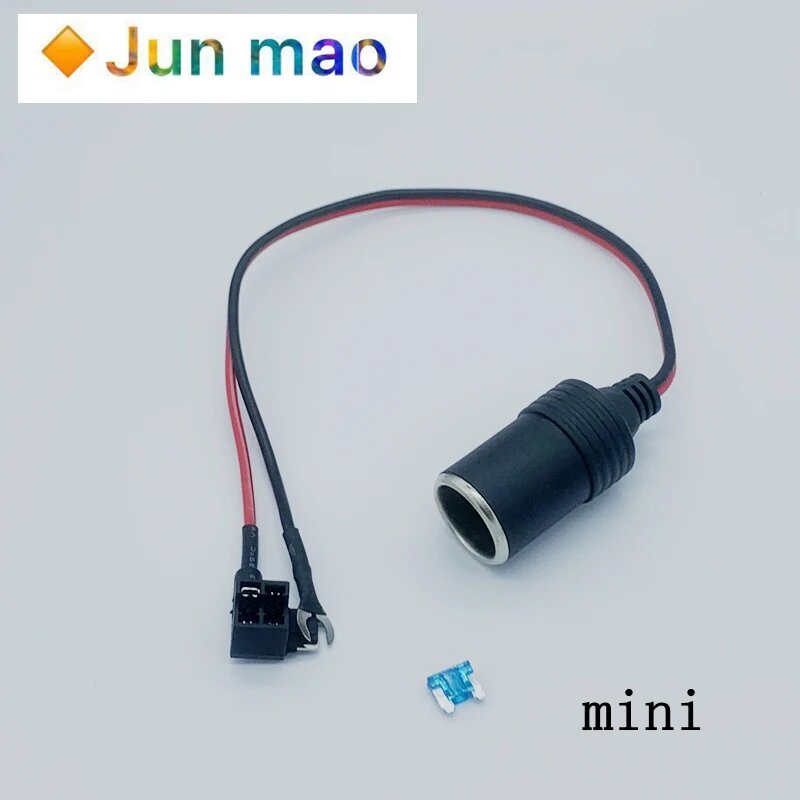 Автомобильный прикуриватель Mini, кабель с разъемом
