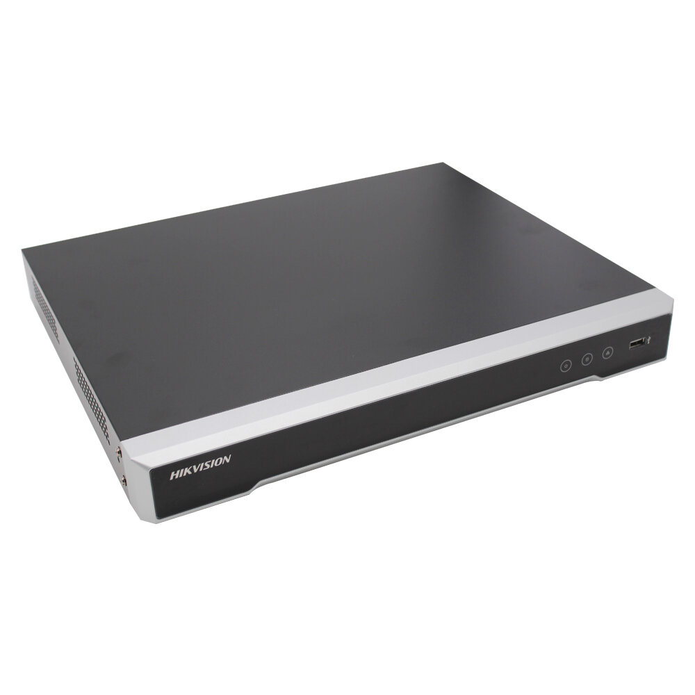Видеорегистратор для видеонаблюдения Hikvision DS-7616NI-I2, 16 каналов, до 12 Мп, 1 канал RCA