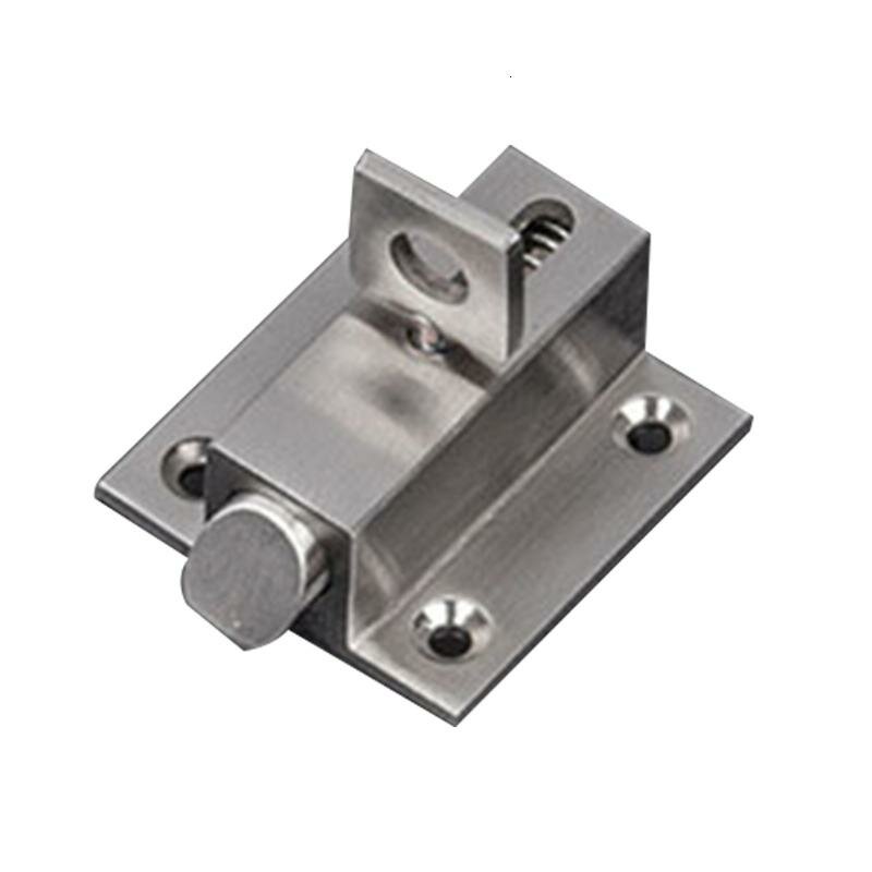 Замок-защёлка из нержавеющей стали для ворот, Высунув язык - Квадратный