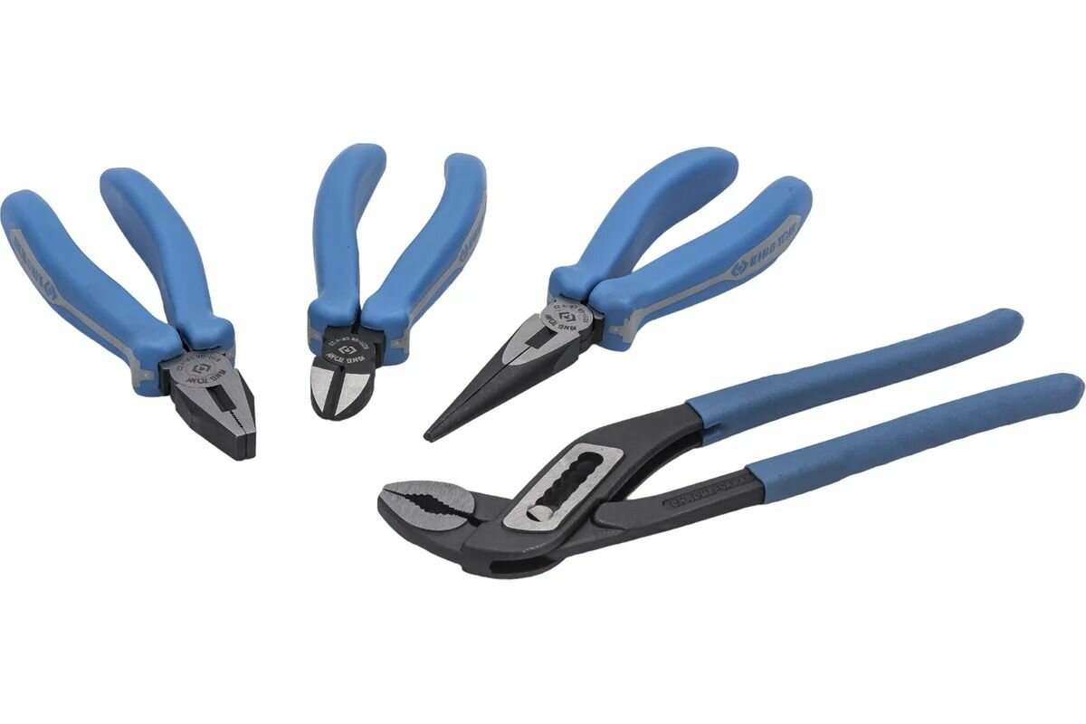 Набор пассатижей и бокорезов, 4 предмета KING TONY 42104GP01