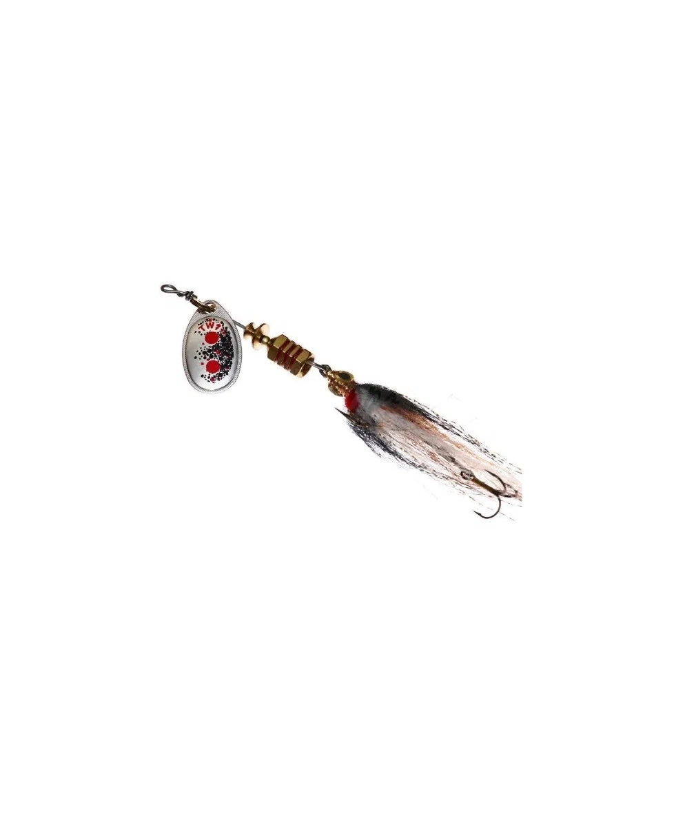 Блесна вращающаяся Mepps AGLIA TW STREAMER, 1, SILVER, блистер