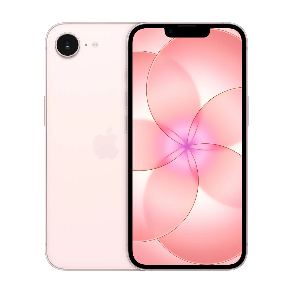 Смартфон Apple iPhone 17e 256 ГБ, Dual: nano SIM + eSIM, Pink (без RuStore)