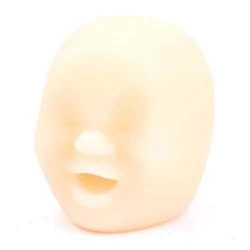 Игрушка-антистресс в виде куклы с человеческим лицом