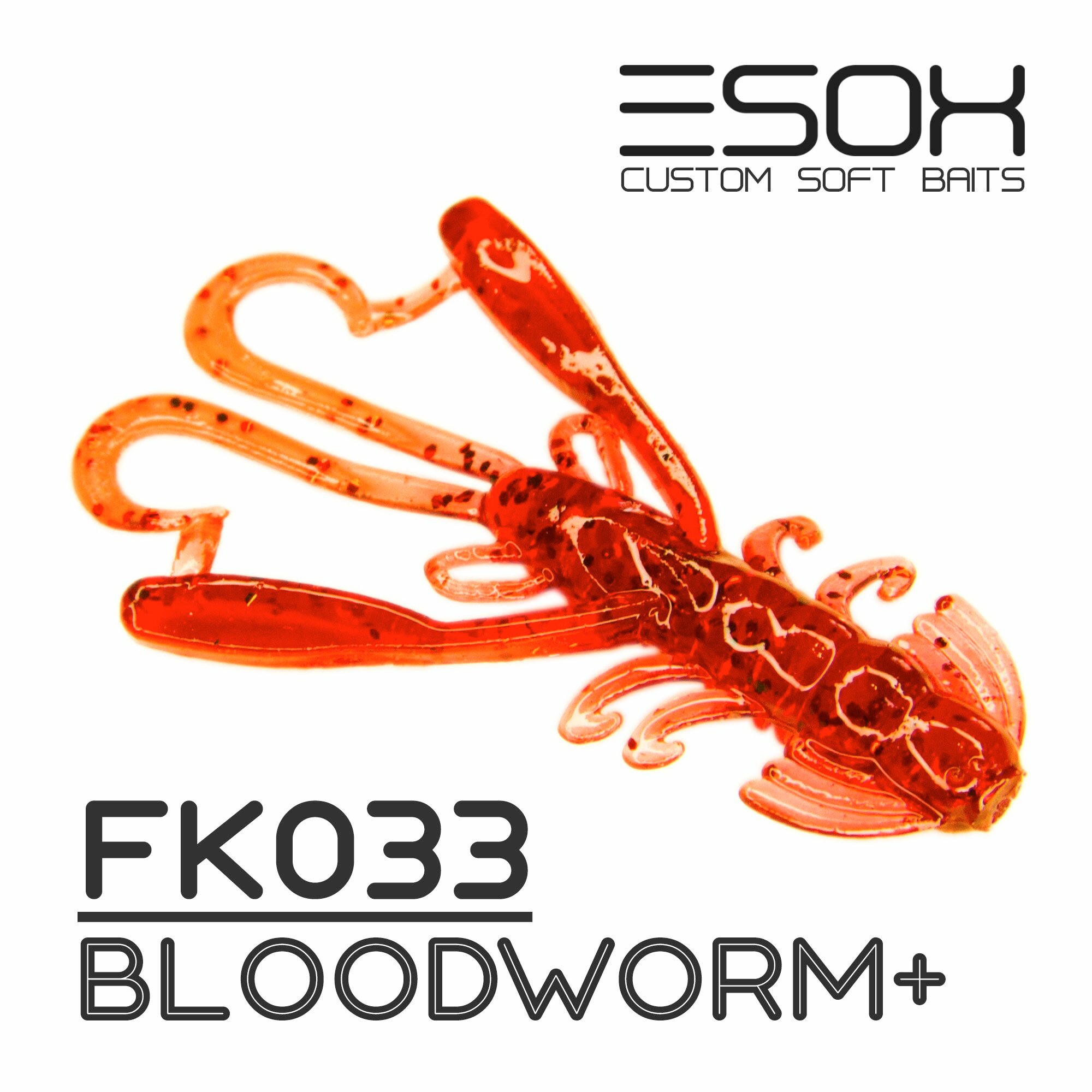 ESOX Jump Craw 2" (50мм) 8шт. / Мягкая приманка для рыбалки