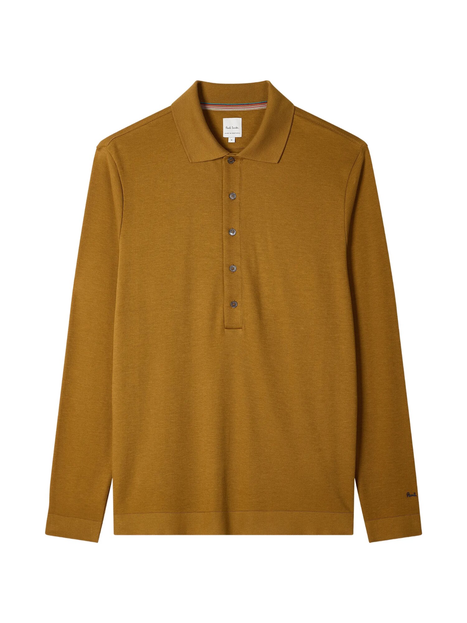 Рубашка Long-sleeve cotton polo shirt