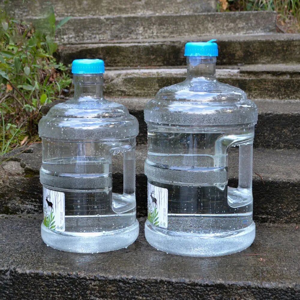 Пятилитровое переносное ведро из поликарбоната для воды, разноцветное, для кемпинга и туризма