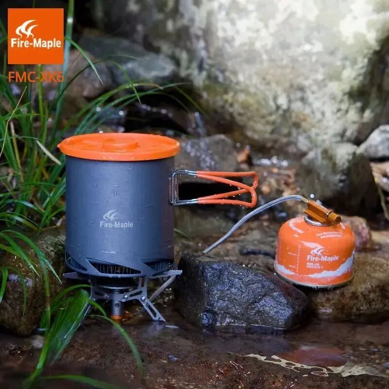 Котел Fire Maple FMC-XK6 и система теплообмена объемом 1 л (оранжевый)