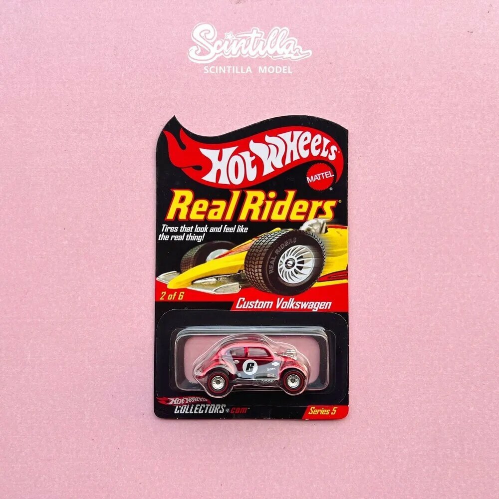 Машинка Mattel Hot Wheels 1/64 RLC Custom Volkswagen Alloy Car Model Collection Gift