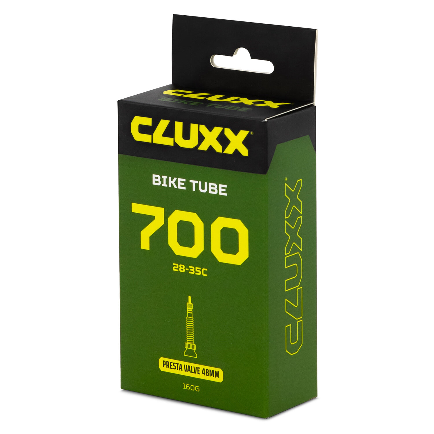Велокамера CLUXX 700x28/35С Presta (FV48) Black