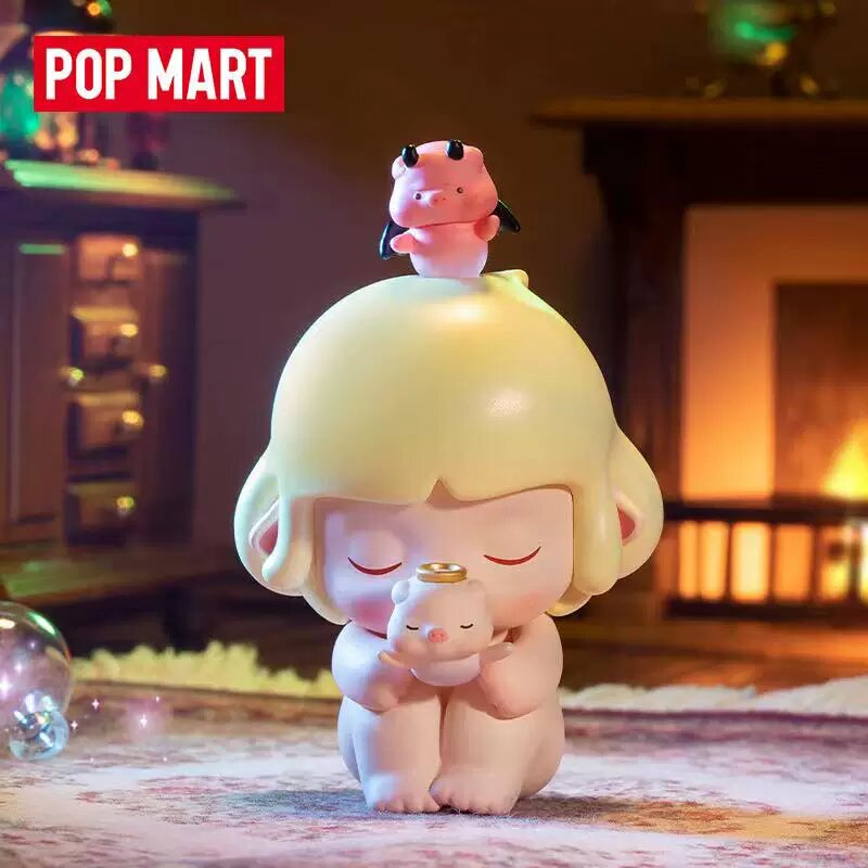 POPMART Minicos мечта сюрприз ночная глухая коробка ручная офисная игрушка орнамент подарок Дьявол и ангел_Официальный