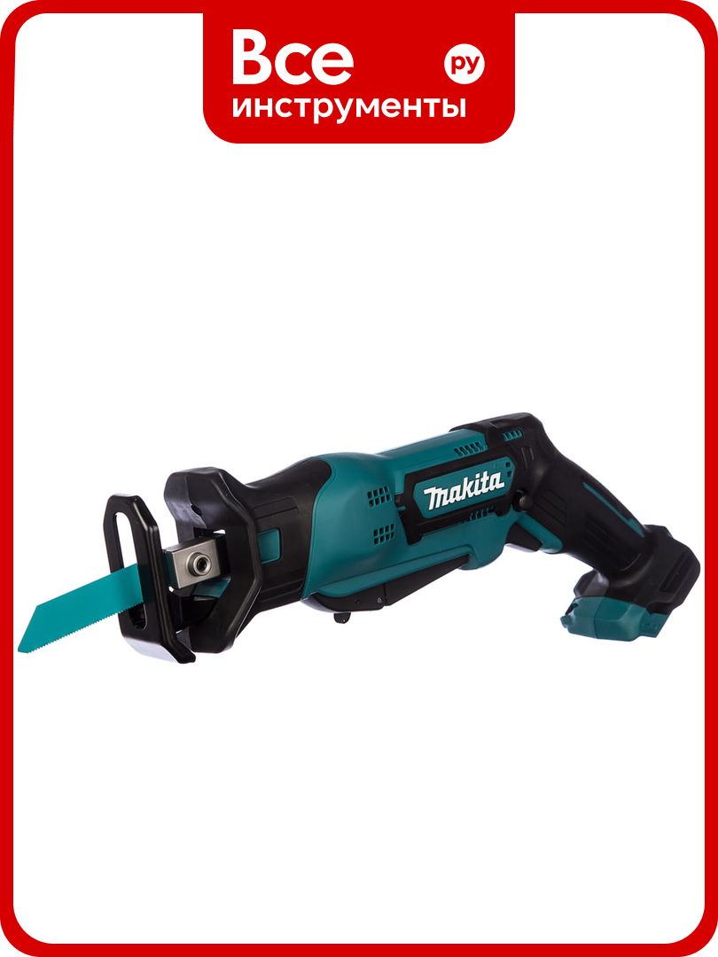 Сабельная пила Makita CXT JR105DZ без аккумуляторов, для лобзиков, с электрической регулировкой оборотов, встроенной