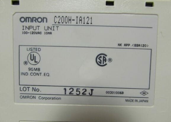 Модуль Omron C200H-IA121 — фото 1