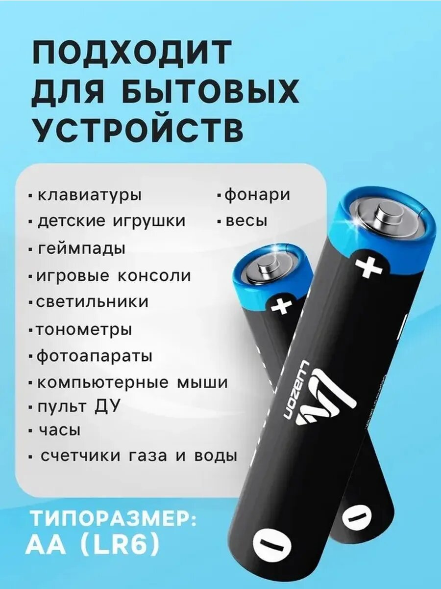 Энергичные алкалиновые батарейки для всех устройств