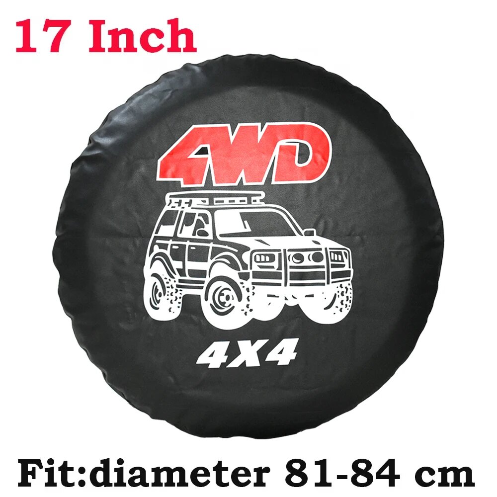 4WD 4x4 Автомобильный Чехол Для Запасного Колеса 17inch