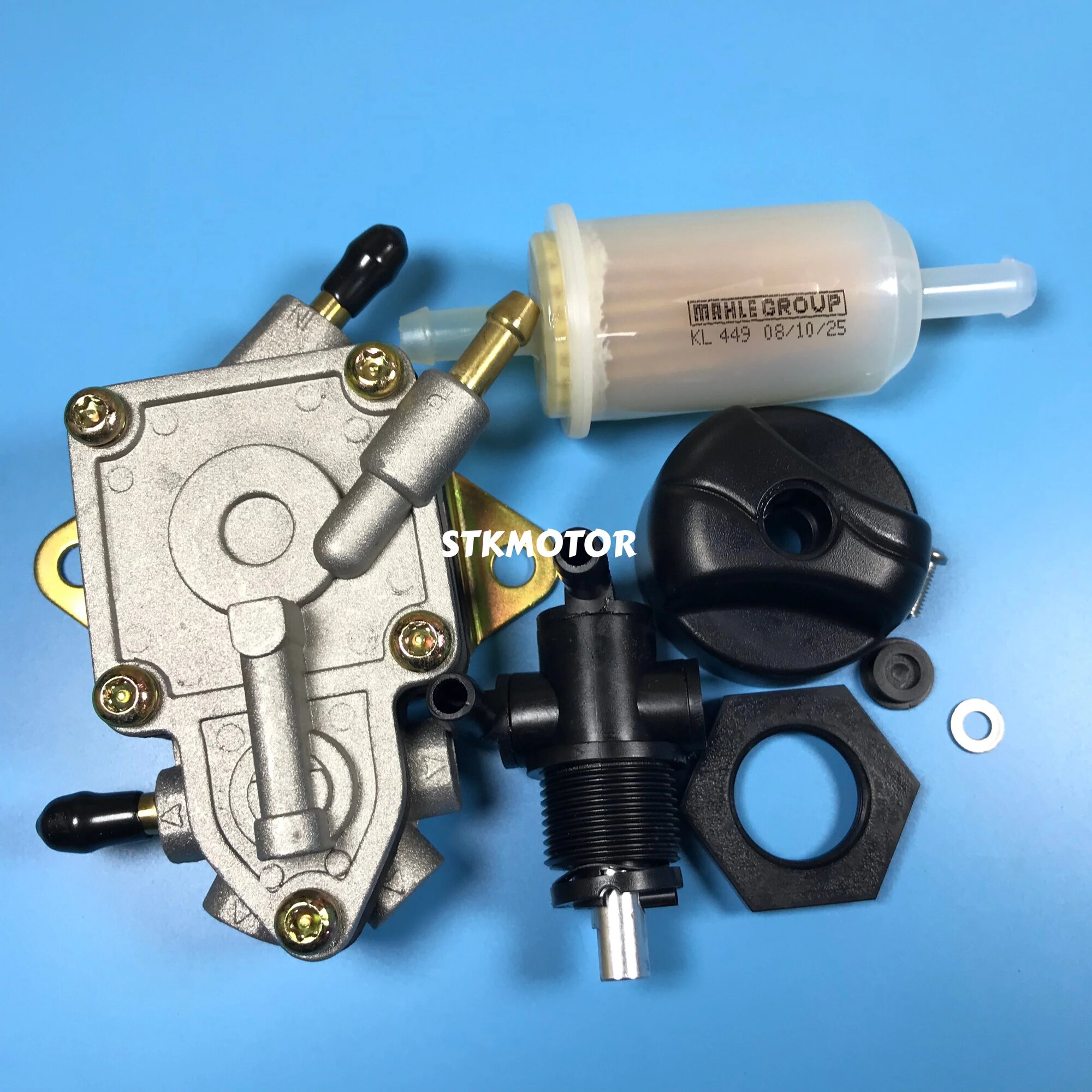 Запасные части для квадроциклов Buyang Linhai Stels 300B 260CC 300CC: топливный насос, клапан, переключатель топлива и масляный фильтр (аналог 260 300)