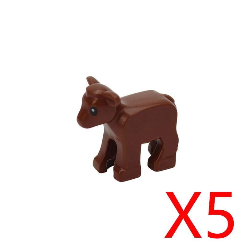 Пластиковые строительные блоки City Zoo T07 E4-6-10-5PCS