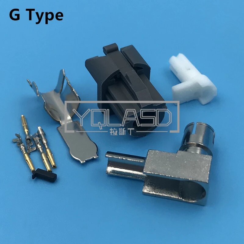 1 комплект, автоматический LVDS, 4-контактный разъем HDS, автомобильная аудиорозетка, универсальная сборка переменного тока, автомобильная розетка Fakra
