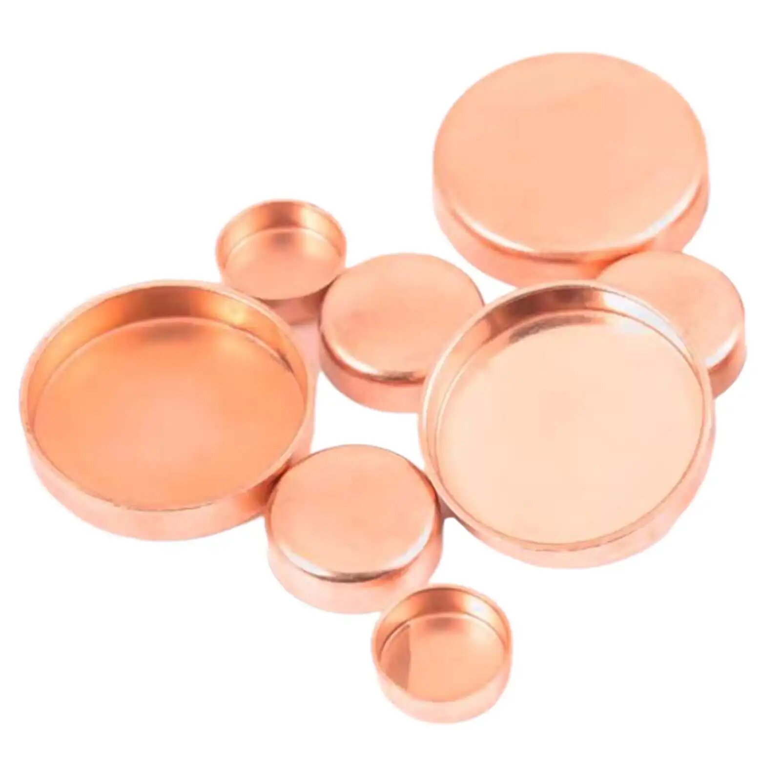 Медные заглушки для труб 6,35-54 мм 19x1mm (5pcs)