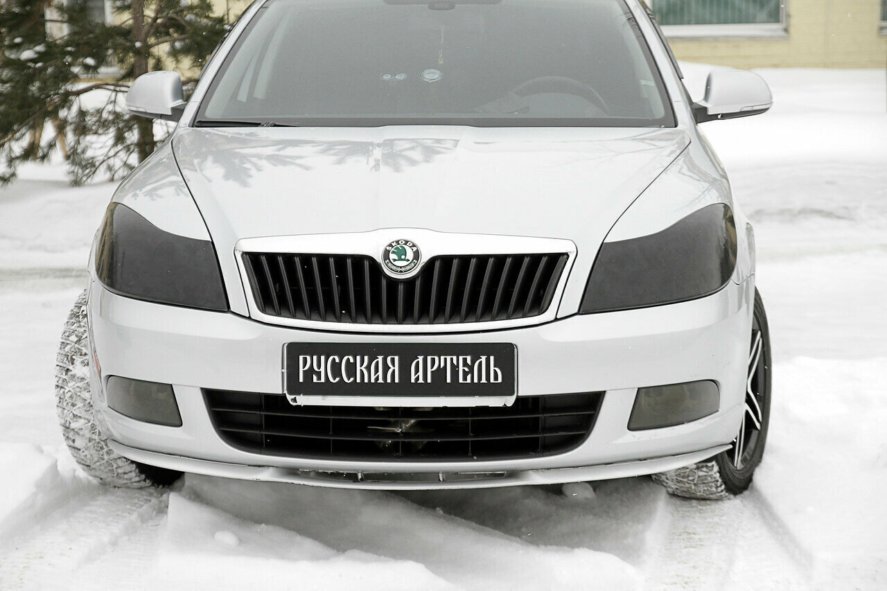 Комплект для самостоятельного изготовления передних ресничек Skoda Octavia A5 2008-2013