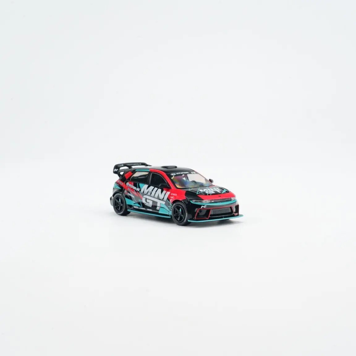 MINIGT 1:64 Ioniq 5N миниатюрный автомобиль