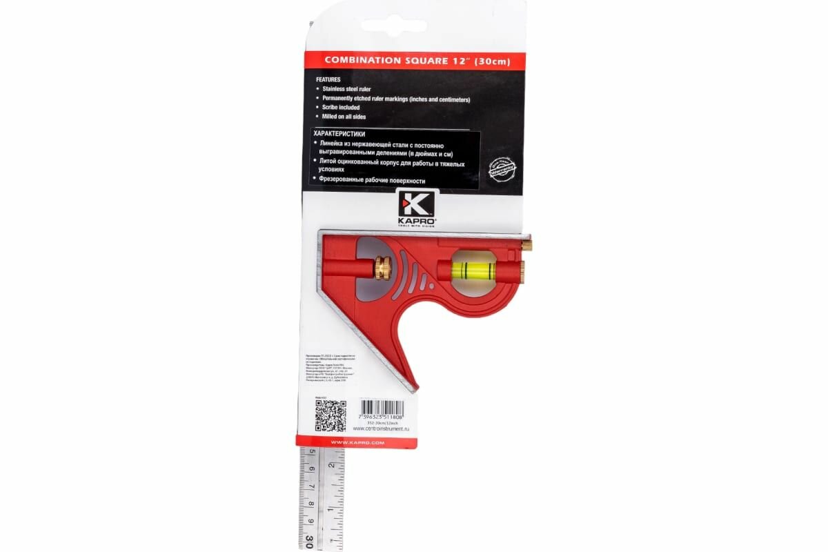 Комбинированный угольник Kapro 352-30