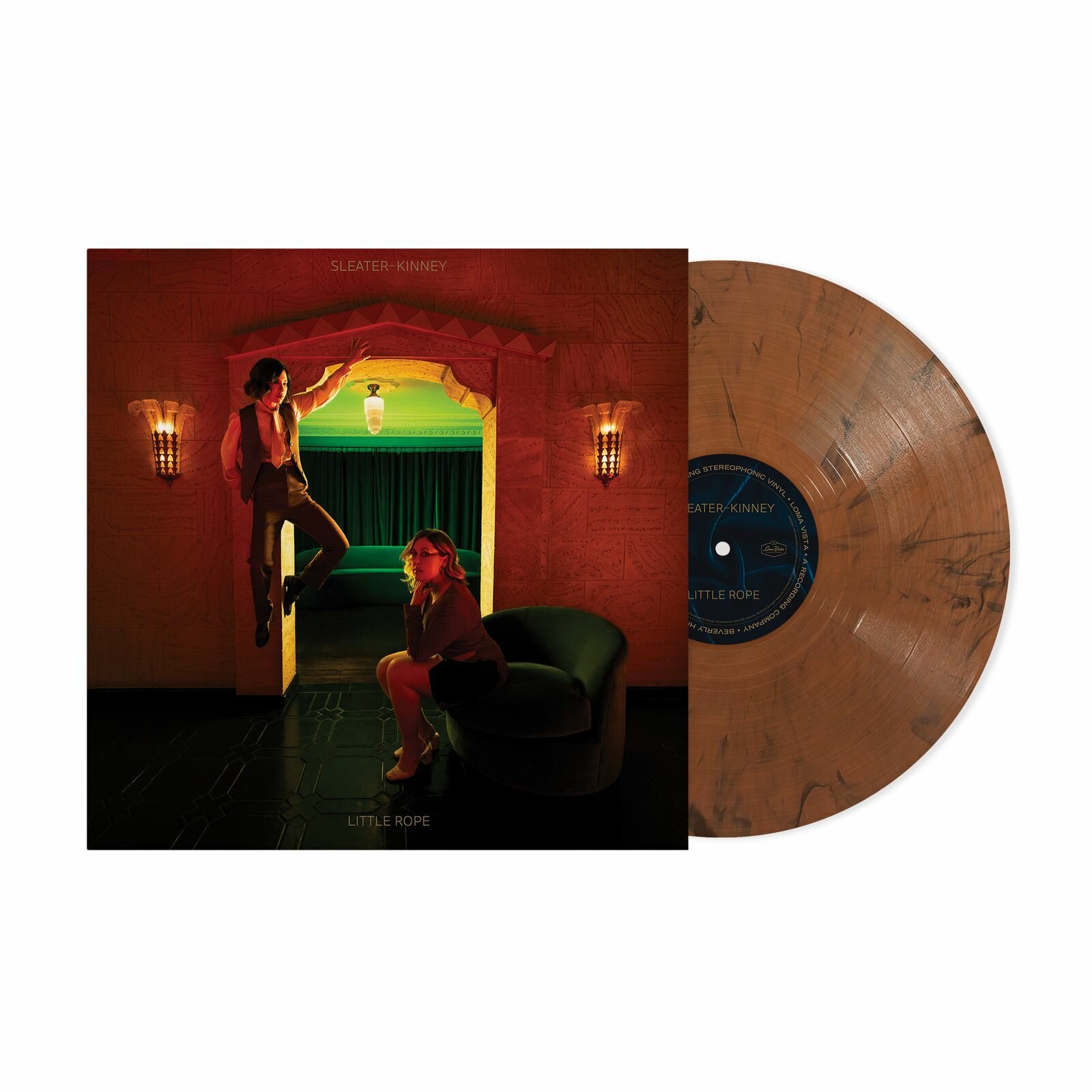 Sleater-Kinney - Little Rope - Marbled Black Vinyl - новая виниловая пластинка