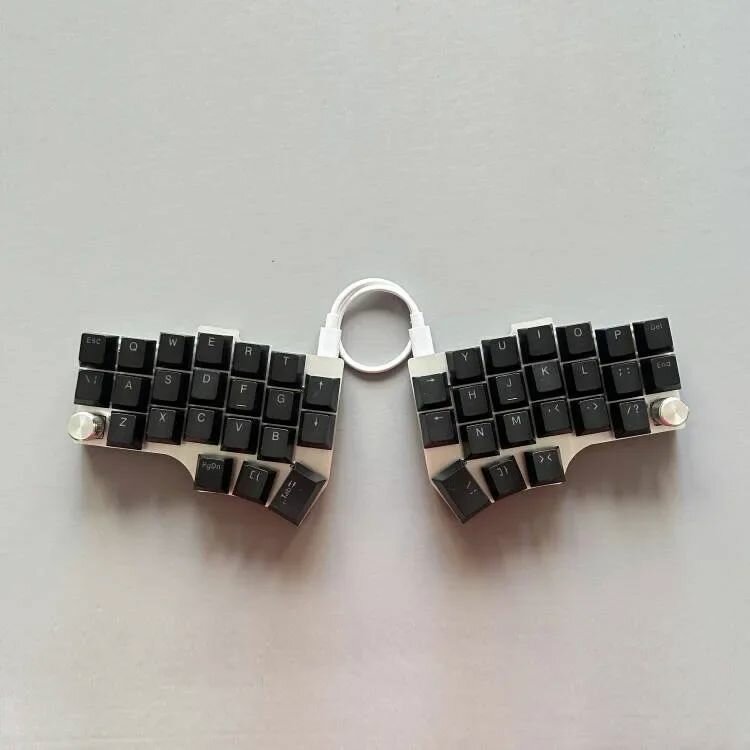 Corne V4 Se Проводная Раздельная Клавиатура С Однорежимной Горячей Заменой RGB