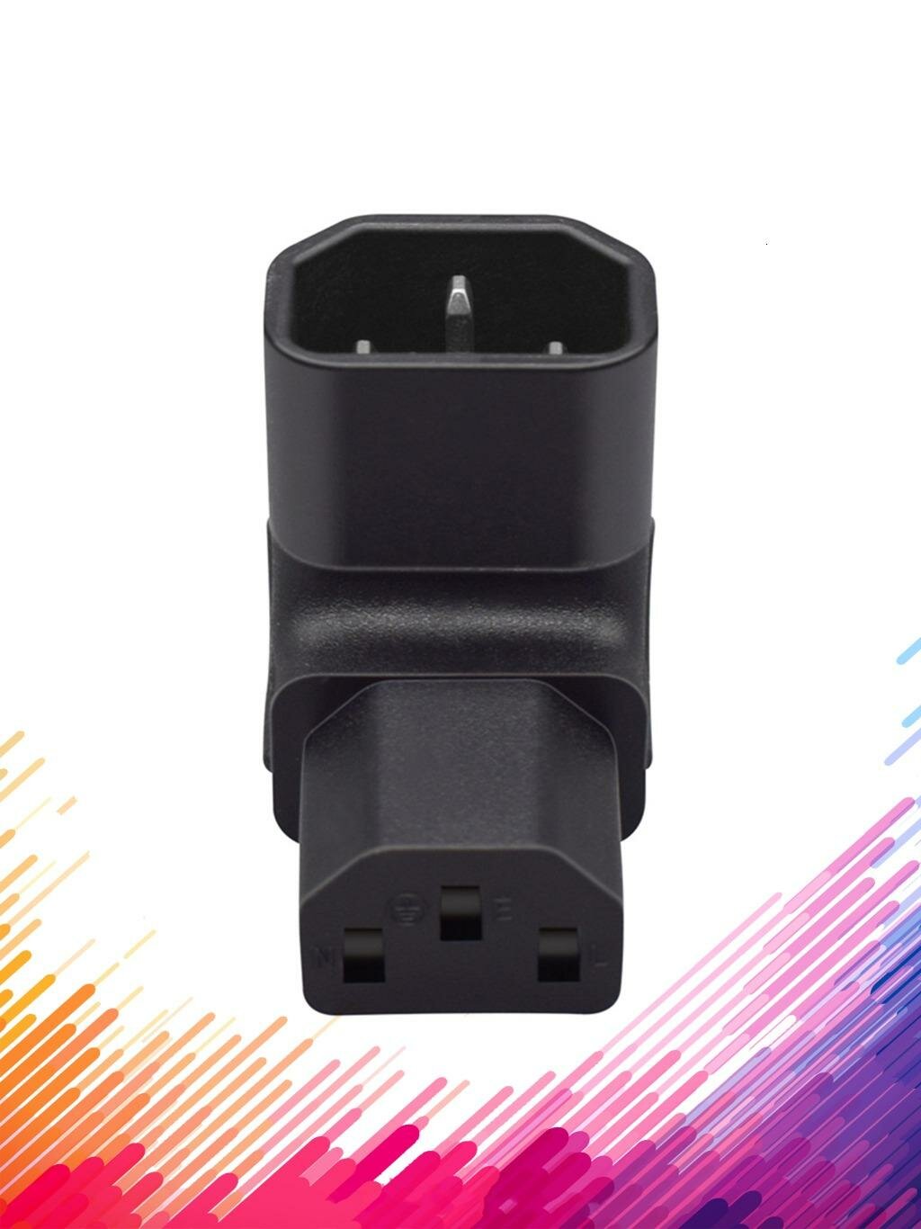Адаптер IEC 320 C14–C13, D