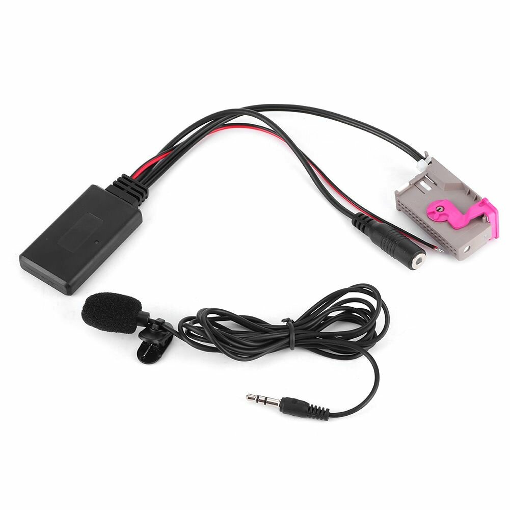 32-контактный Bluetooth AUX-адаптер, портативный автомобильный стерео аудиокабель, разъем, подходящий для A3 A4 A6 A8 TT