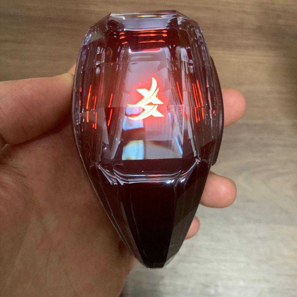 Подходит для Toyota gear head Elfa Wilfa Highlander RAV4 Crown модифицированный рычаг переключения передач со светящимся кристаллом
