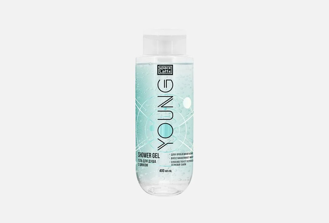 Space Latte with zinc YOUNG Гель для душа 400 мл
