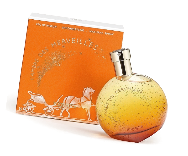 Женская парфюмерная вода Hermes L Ambre Des Merveilles 50 мл - Эрмес Мервелес