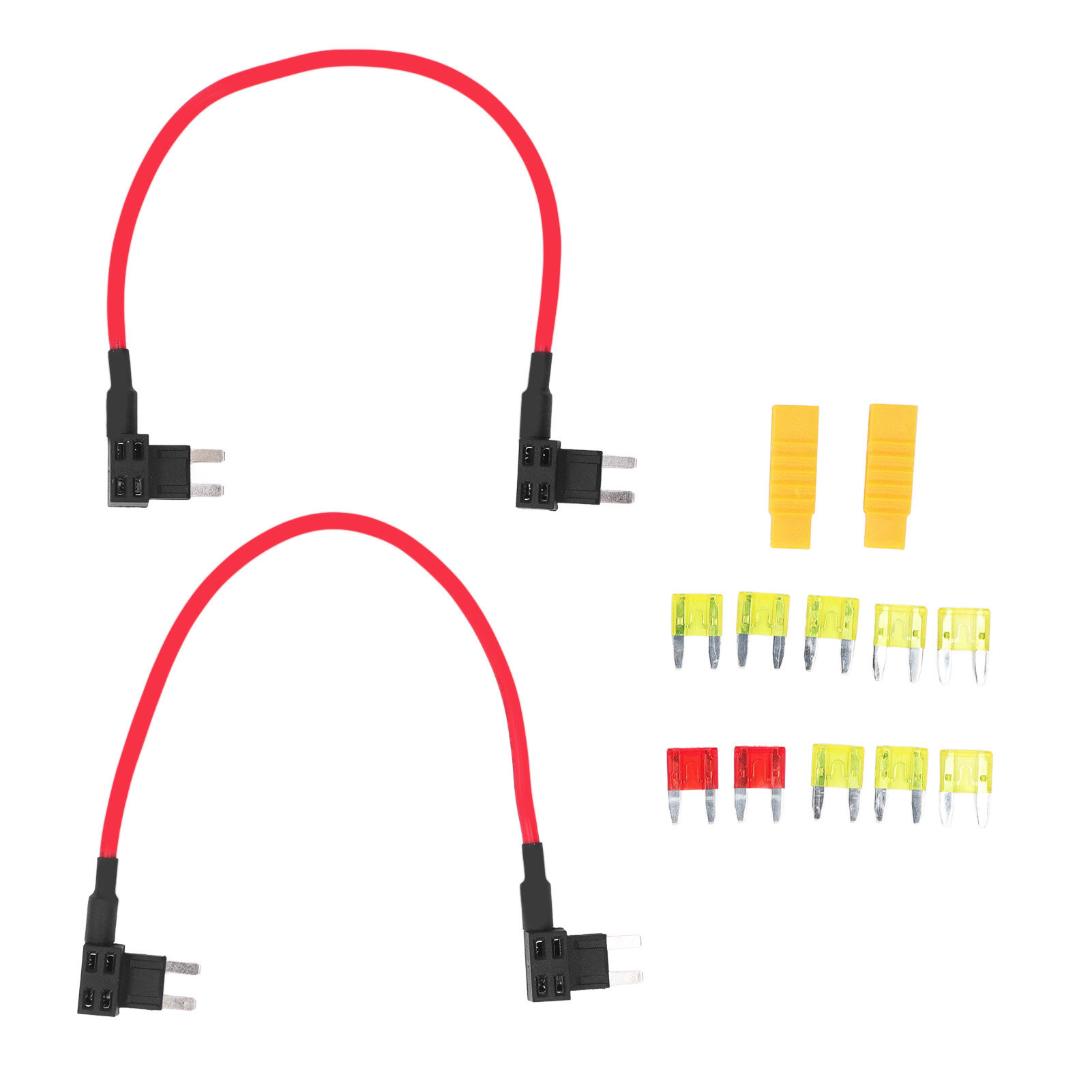2 комплекта кабелей TIPM с предохранителями и держателями, провод 14AWG, 20 А, для ремонта реле топливного насоса, замена для CBWPR091AA