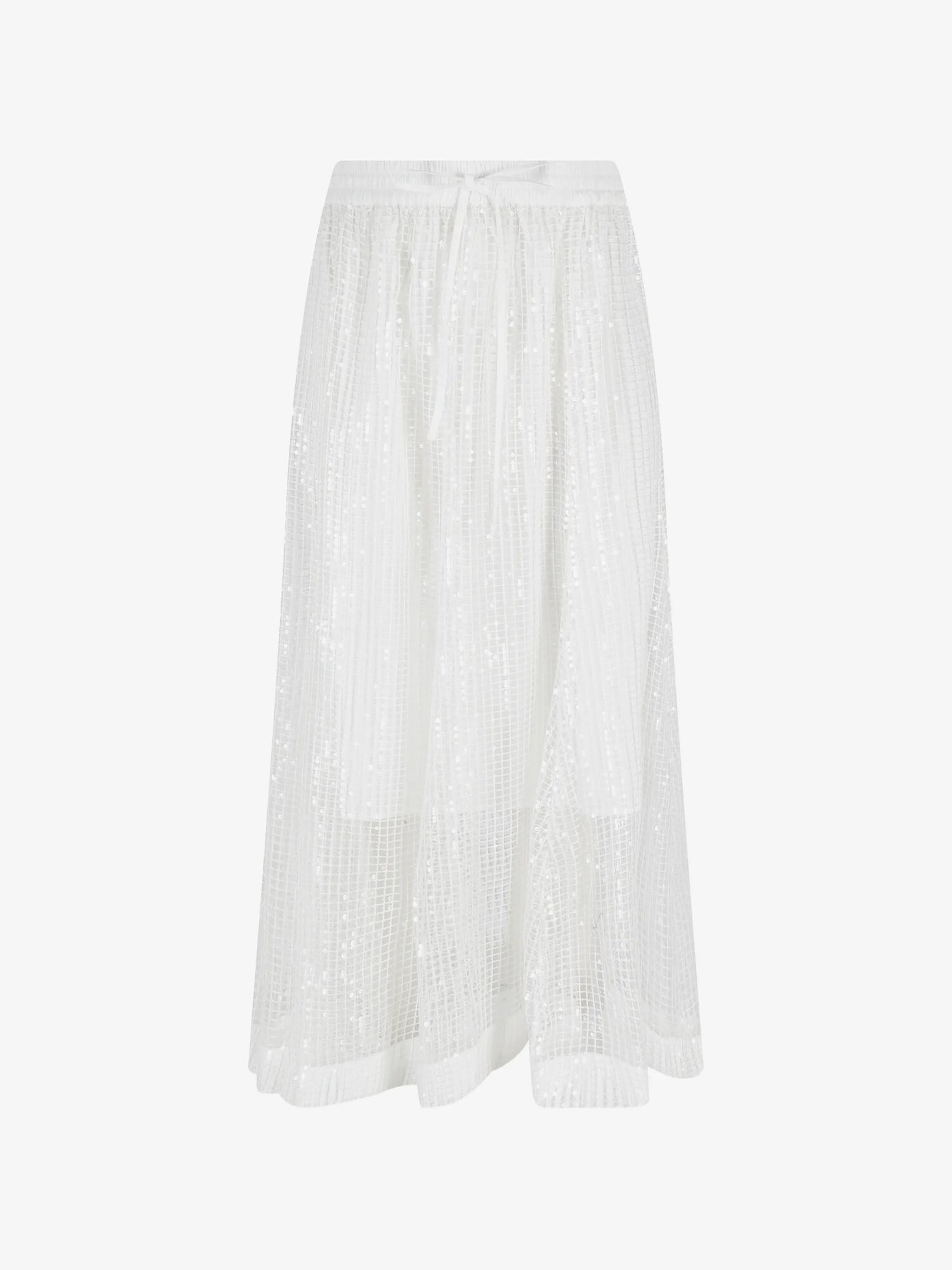 Юбка Sequin-embellished mesh midi skirt