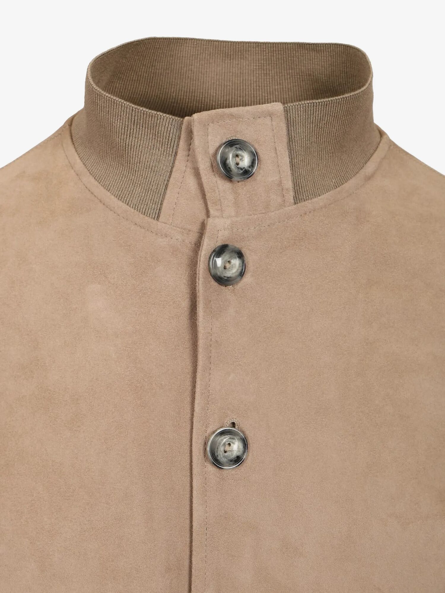 Куртка al duca d'aosta Suede-finish button-up jacket, размер 54 — фото 1